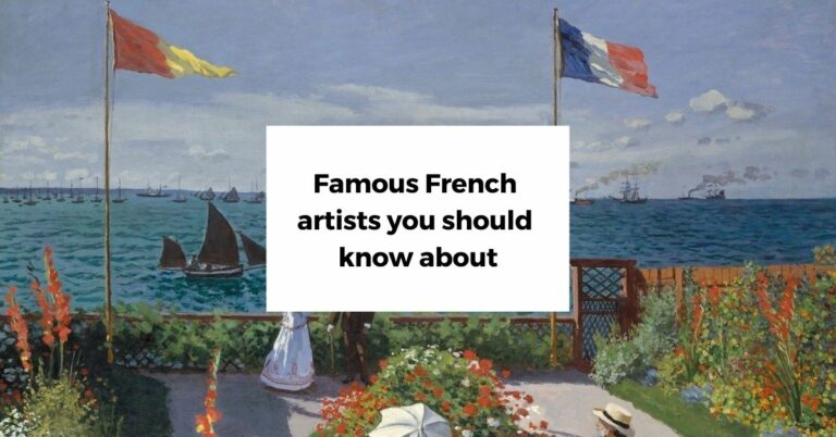 10 Famous French Artists You Should Know About | Displate Blog