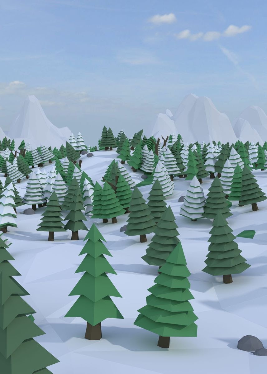 What is Low Poly? Showcase of Great Low Poly Art | Displate Blog