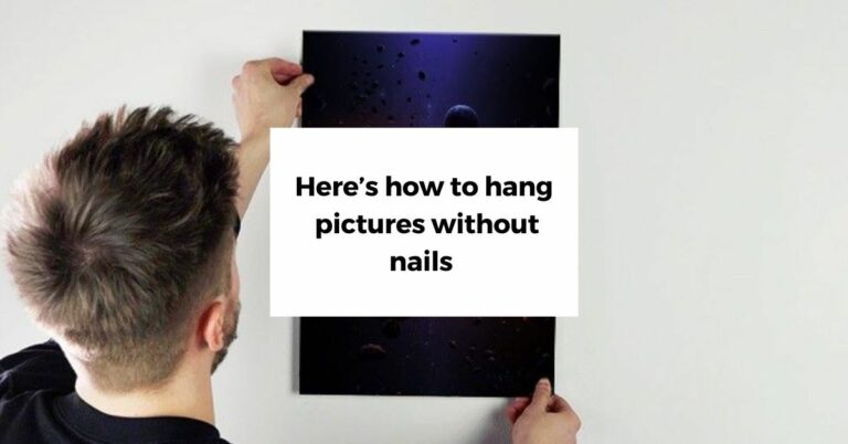 Here’s How to Hang Pictures Without Nails | Displate Blog