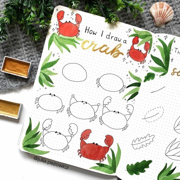75 Cute Things to Draw in Your Bujo (With Step-by-Step Tutorials ...