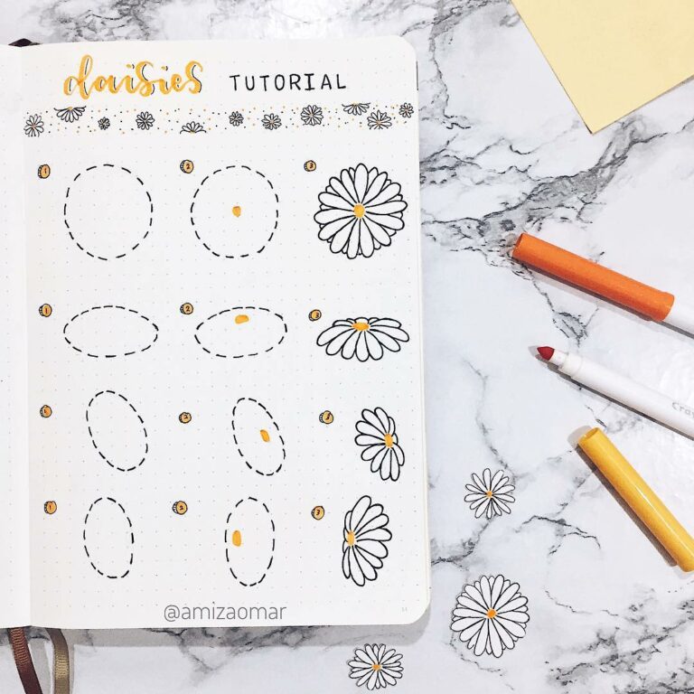 75 Cute Things to Draw in Your Bujo (With Step-by-Step Tutorials ...