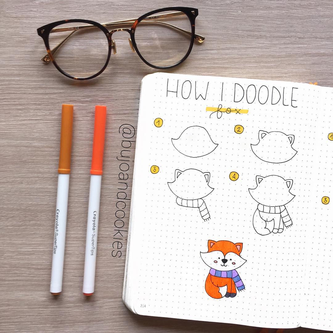 75 Cute Things to Draw in Your Bujo (With Step-by-Step Tutorials ...