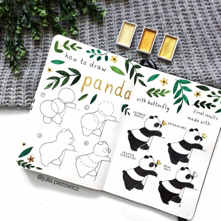 75 Cute Things to Draw in Your Bujo (With Step-by-Step Tutorials ...