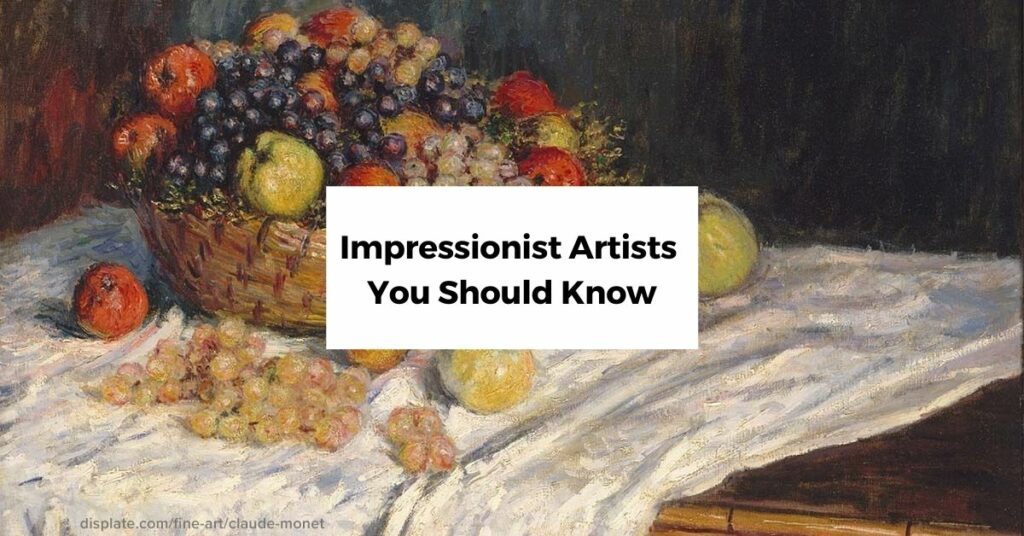 10 Impressionist Artists You Should Know | Displate Blog