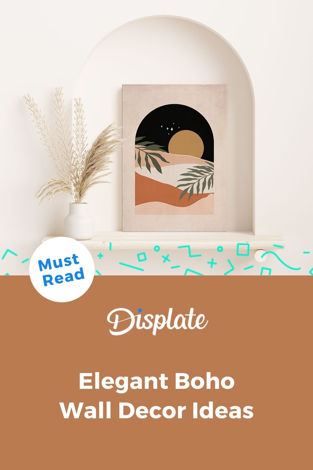 40 Boho Wall Decor Ideas that Look Elegant | Displate Blog