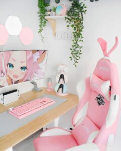 33 Pink Gaming Setup Ideas to Keep any Gamer Girl Happy | Displate Blog