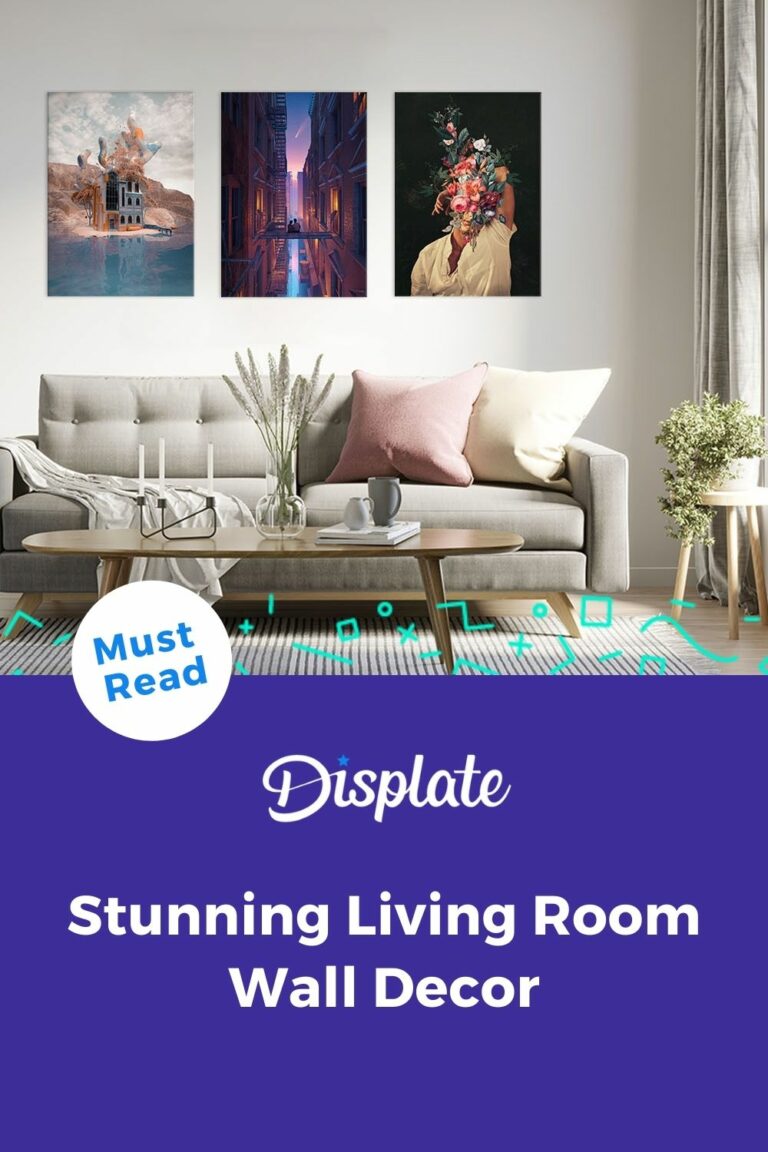 27 Stunning Living Room Wall Decor Ideas | Displate Blog