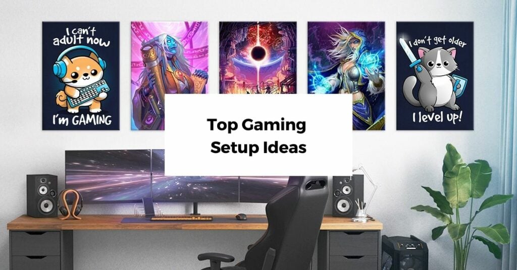 31 Top Gaming Setup Ideas for 2025 | Displate Blog