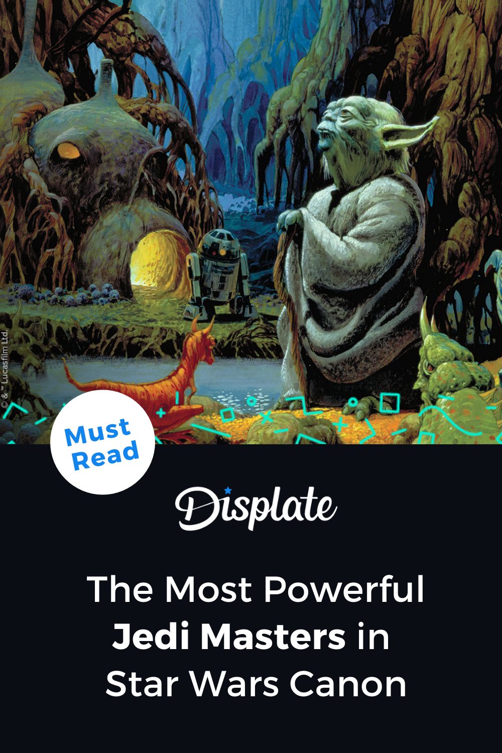 The Most Powerful Jedi Masters in Star Wars Canon | Displate Blog