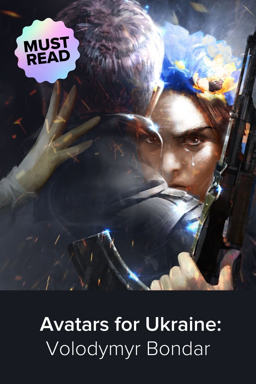 Avatars For Ukraine: Volodymyr Bondar | Displate Blog