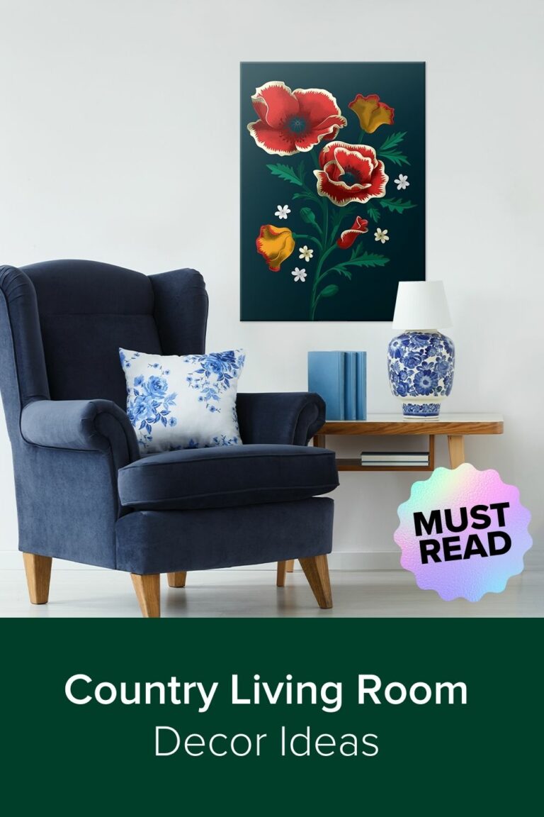 Country Living Room Ideas: 40 Chic & Rustic Interior Looks | Displate Blog