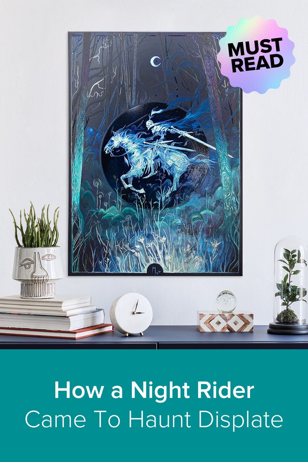 How a Night Rider Came to Haunt Displate | Displate Blog