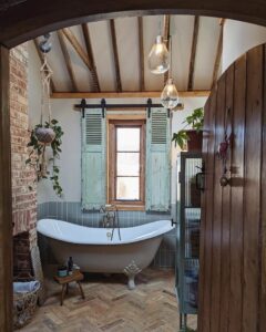 30 Rustic Bathroom Ideas for a Cozy Escape | Displate Blog