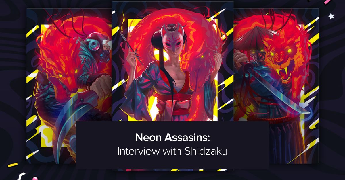 Neon Assassins: Interview with Shidzaku | Displate Blog