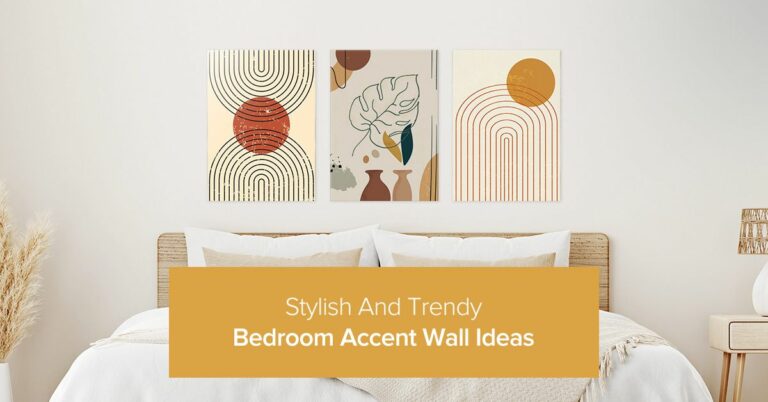 20 Stylish And Trendy Bedroom Accent Wall Ideas | Displate Blog