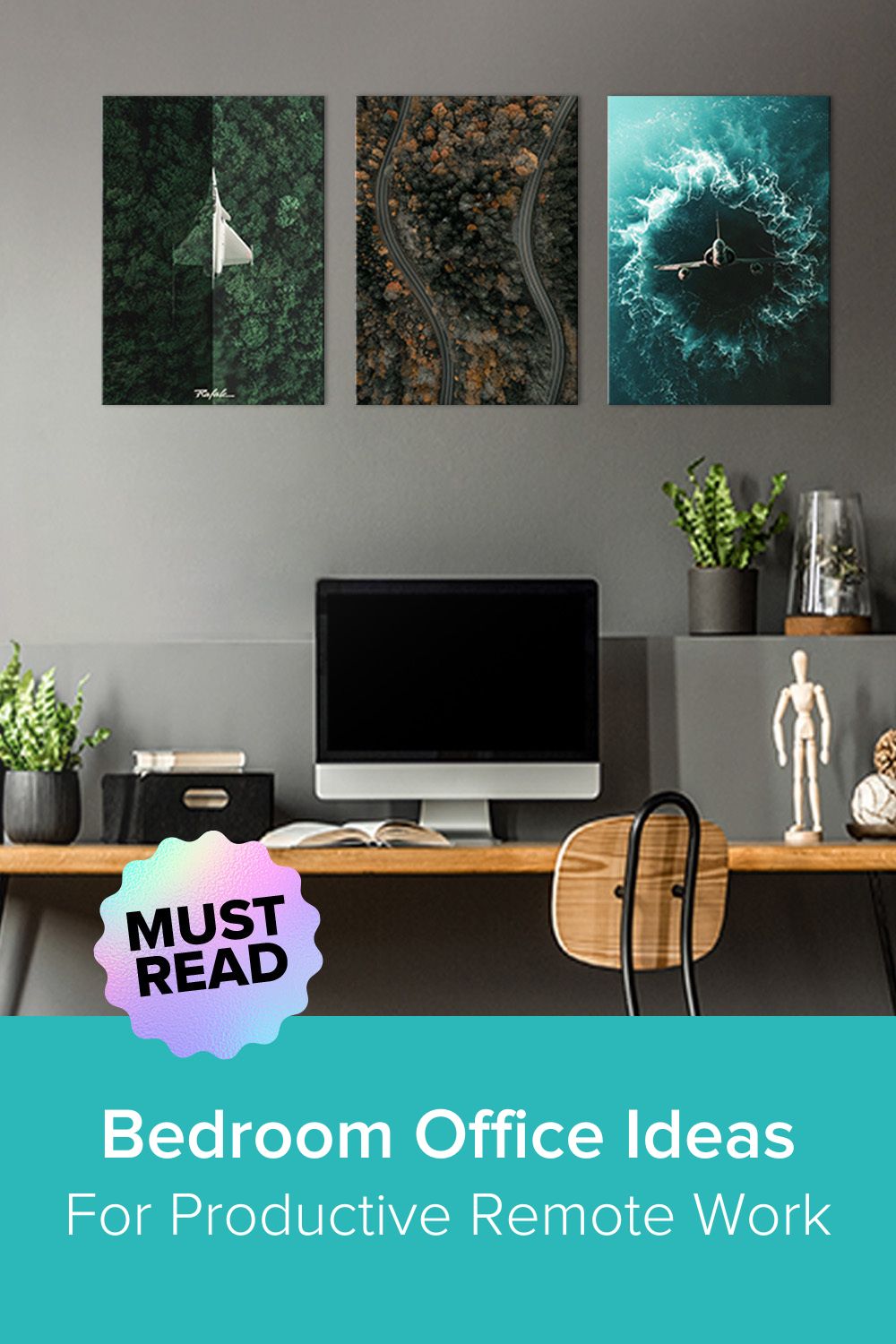 65 Bedroom Office Ideas For Productive Remote Work | Displate Blog