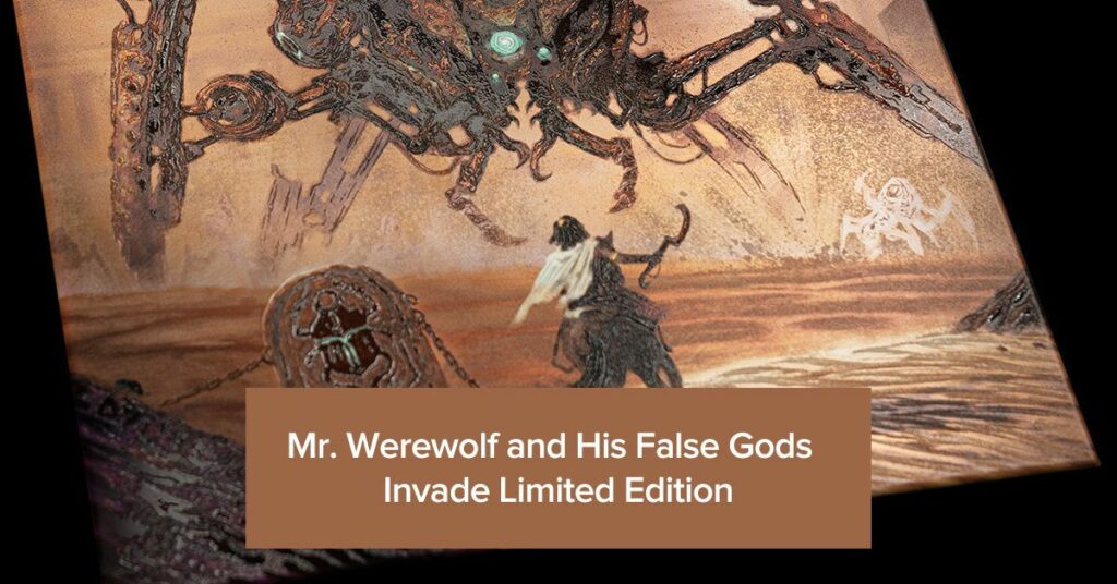 Mr. Werewolf and His False Gods Invade Limited Edition | Displate Blog