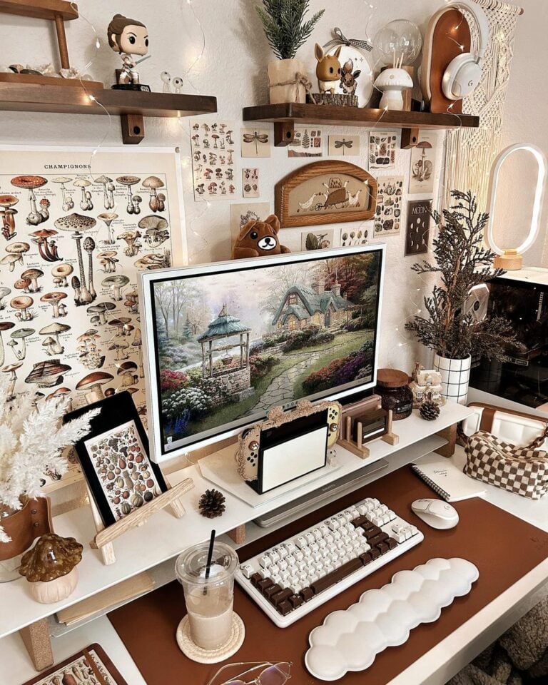 15 All-White Gaming Setup Ideas to Inspire Your Next Build | Displate Blog
