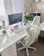 15 All-White Gaming Setup Ideas to Inspire Your Next Build | Displate Blog