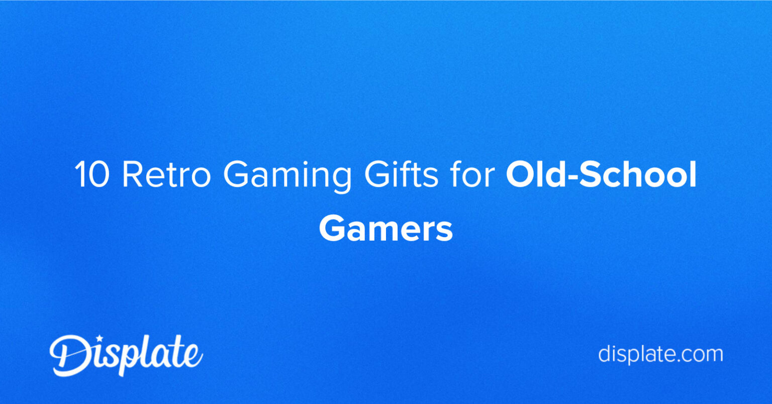 10 Retro Gaming Gifts for Old-School Gamers | Displate Blog