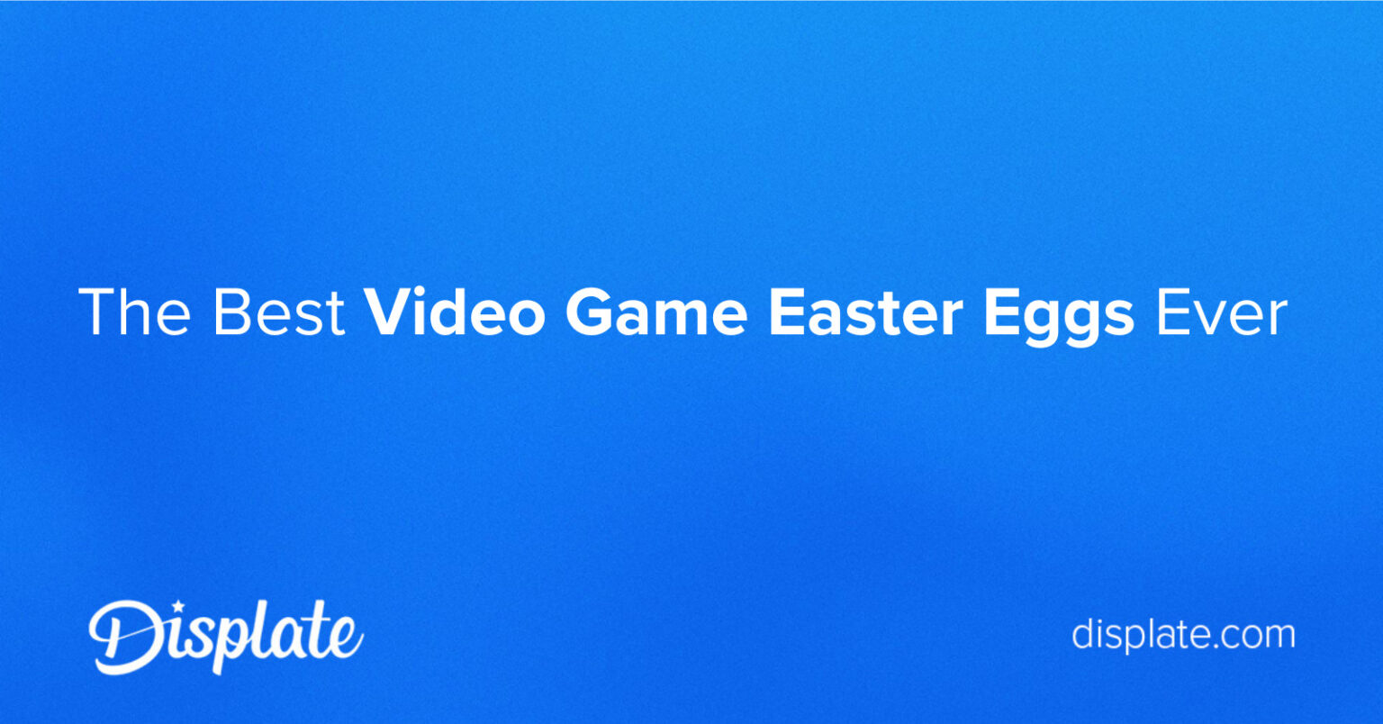 The Best Video Game Easter Eggs Ever | Displate Blog